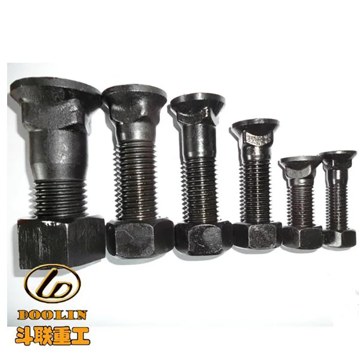 High-strength Track Shoe Bolt Track Bolts & Nuts Grade 12.9 - Buy Track ...