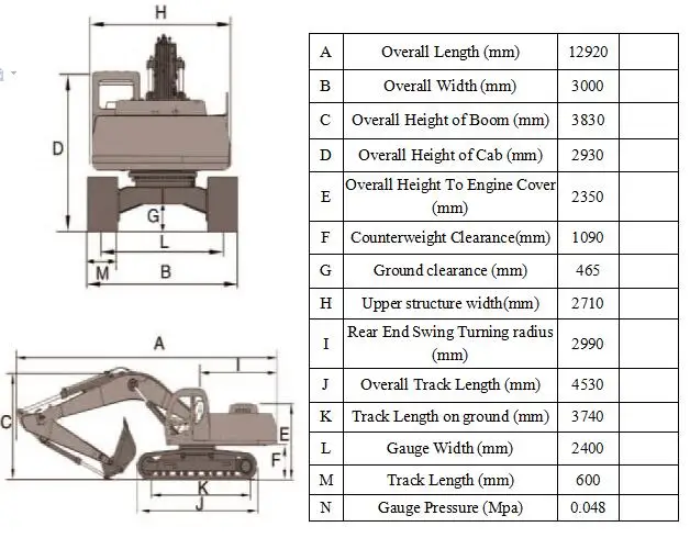 15m Long Reach Boom Excavator With Commins Engine For Sale - Buy Long ...