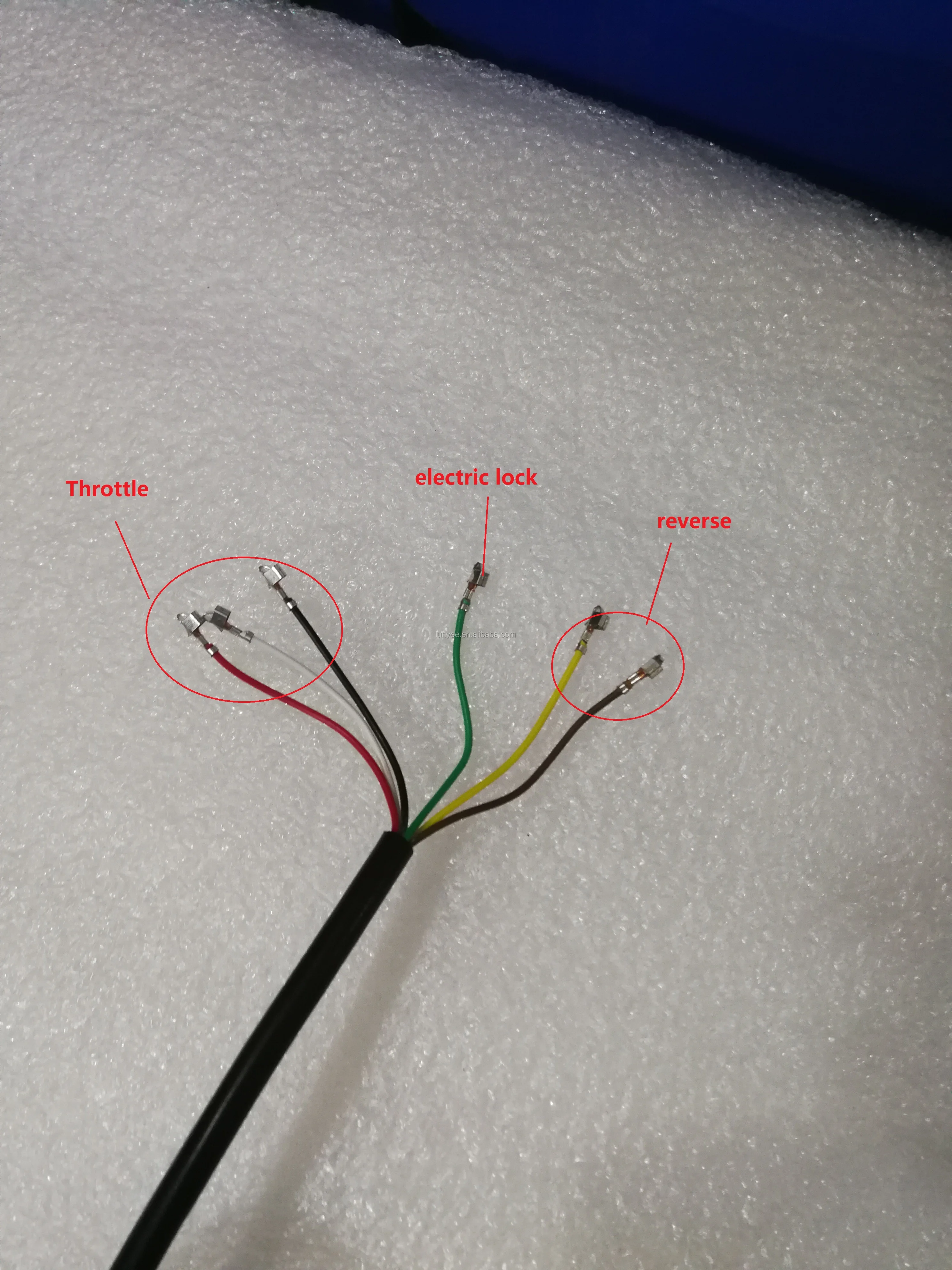 Thumb Throttle for Ebike - 106DX with Reversing Function