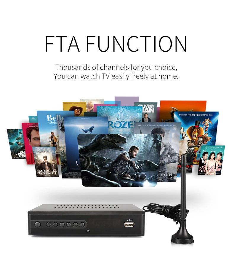 Oem China Atsc T Digital Tv Box Supplier Free To Air Hd 1080p Mexico