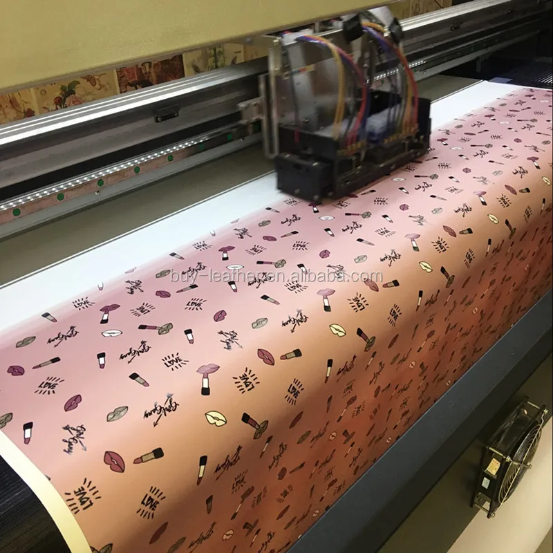 Custom Digital Printing Faux Leather - Durable & Versatile