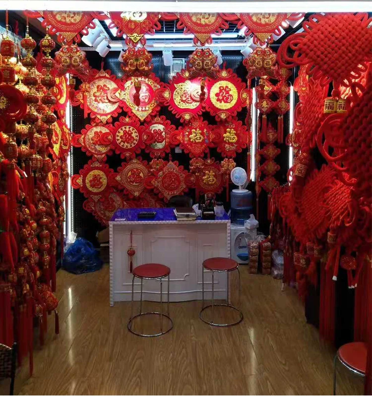 Chinese New Design Shaped Red Lanterns Wall String - Buy Chines Lunar ...