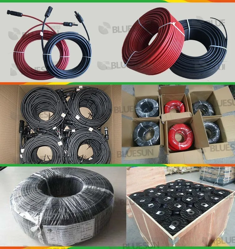 Bluesun 4mm2 Solar PV Cable Connectors - Reliable & Durable