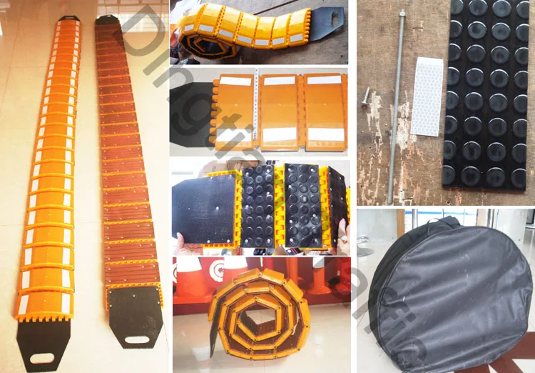 Dingtian Portable Urban Cheap Plastic Retractable Speed Bumps - Buy ...