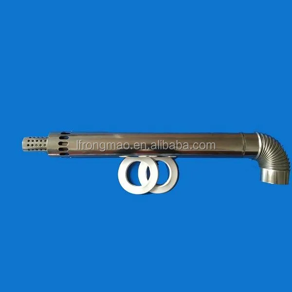 Stainless Steel Double Wall Coaxial Chimney Flue For Gas Boiler - Buy ...