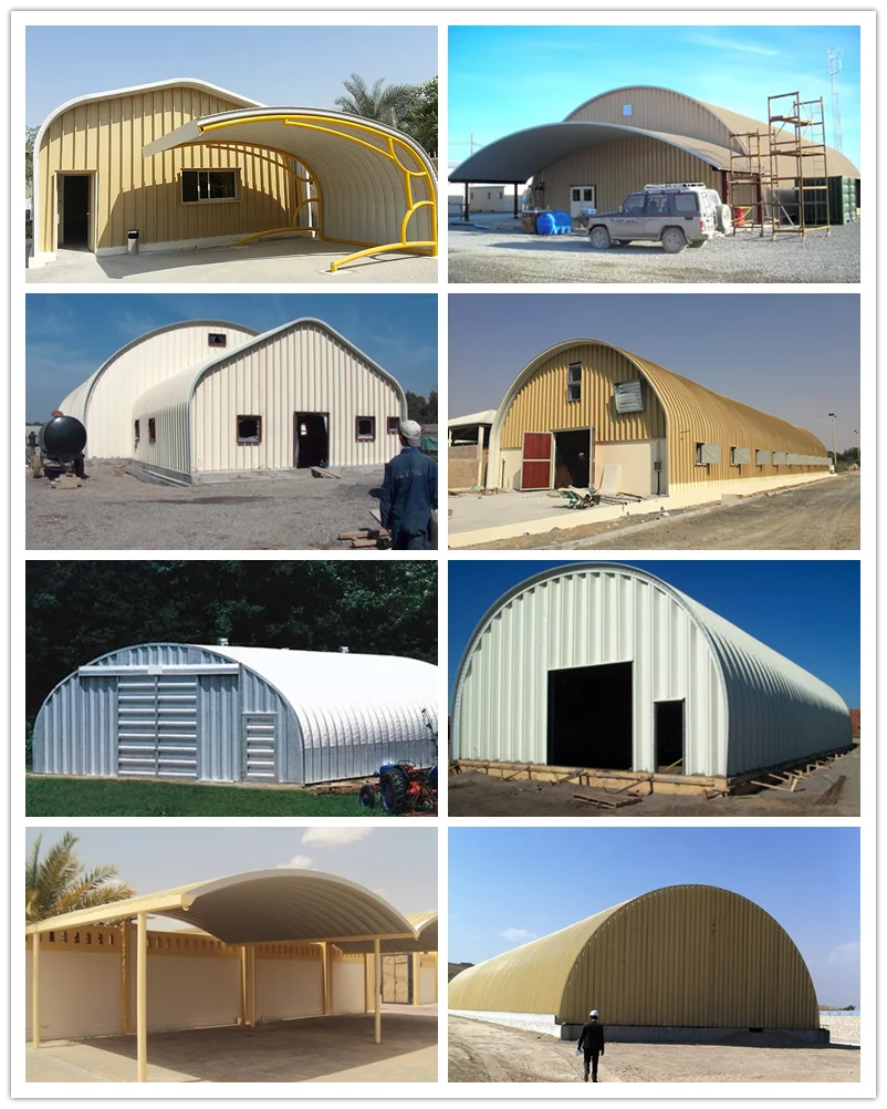 Frameless Hangar Longshun K Arch Span Construction Machine