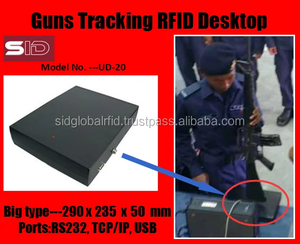 Weapon Tracking Identification Rfid Tag Reader Police From Sid-global - Buy Gun Rfid Tag,Weapon ...