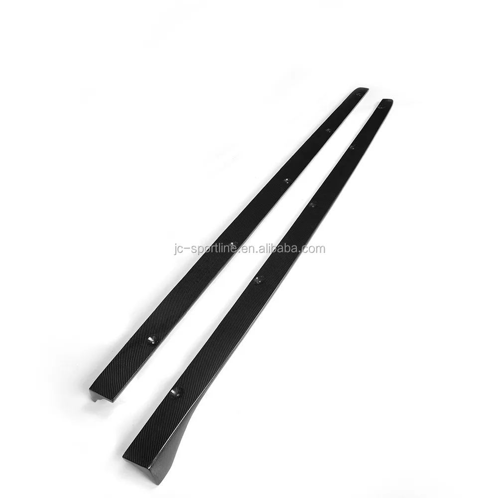 Car Carbon Fiber Side Skirt For Mercedes W205 Sport Only - Buy W205 ...