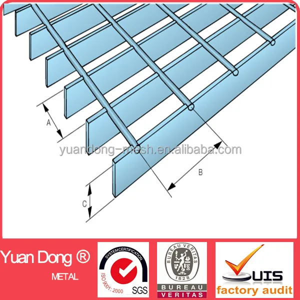Catwalk Steel Grating/galvanized Steel Grating Weight/steel Grating ...