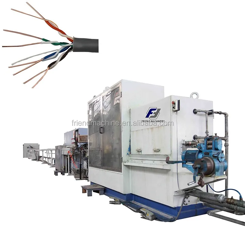 Utp Cat5/6/7 Cable Copper Wire Core Drawing Machine Lan Cable Wire ...