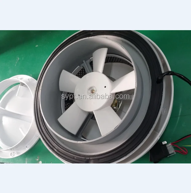 12v/24v Powered Roof Exhaust Ventilation Fan For Camper Van & Ambulance ...