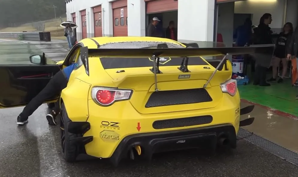 Gt86 Rocet Buny Ver. 3 Gt Carbon Fiber Rear Wing For Gt86 Carbon Finber ...