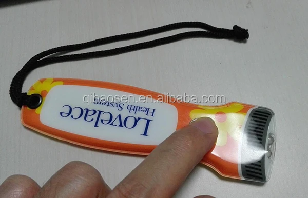 Customized Logo Promotional Flat Pvc Led Flashlight,Led Torch ...