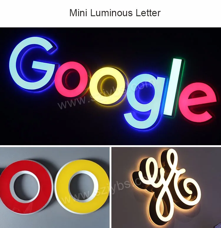 Led Sign Board 3d Led Logos/famous Brand Names Logos - Buy Famous Brand ...