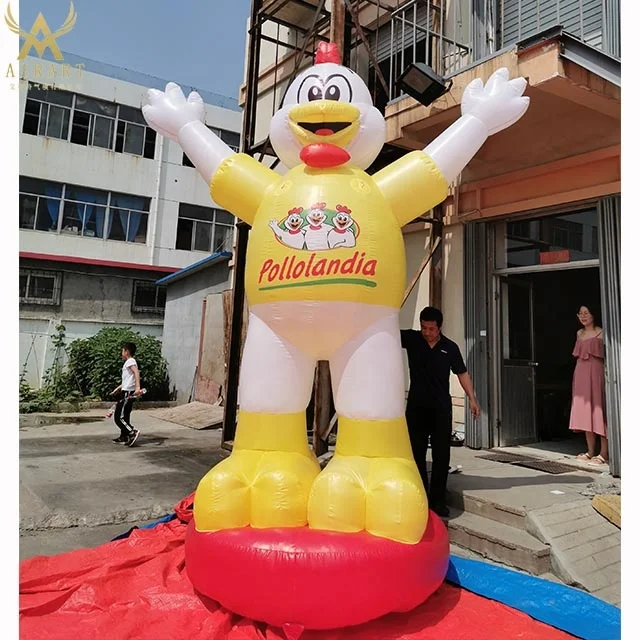 Cool Inflatable Chicken Cartoon Character Fried Chicken Shop Ideas With ...