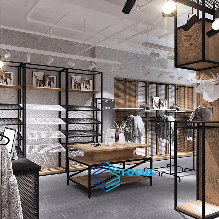Shop Our Collection of Retail Store Furniture for Men's Garments