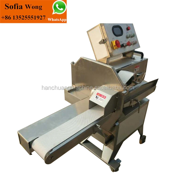 Electric Automatic Cooked Meat Bacon Sausage Slicer Slicing Machine ...