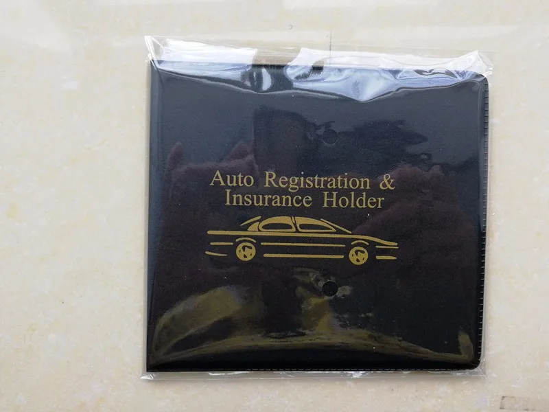 Plastic Pvc Vinyl Vehicle Owner Manual Holders,Car Document Holder ...