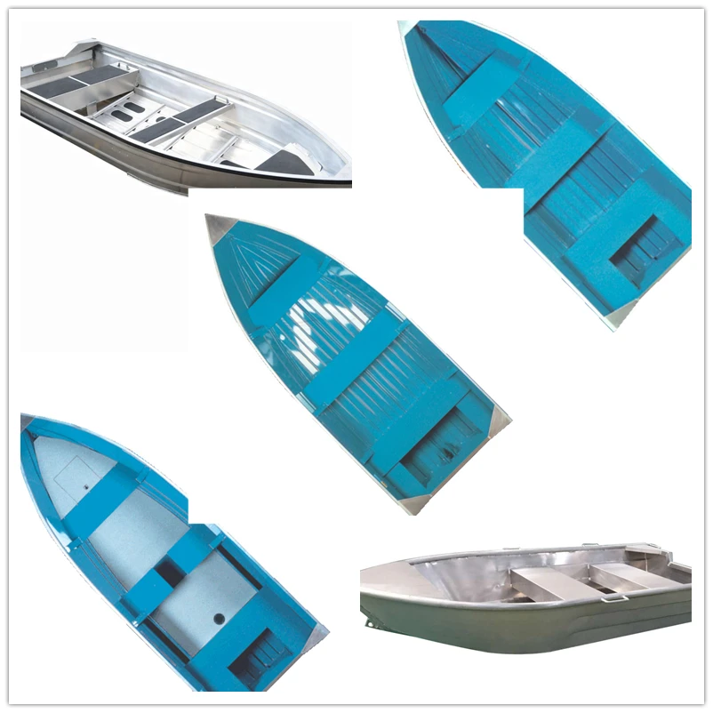 10/12/14/16ft Small V Shape Weld Aluminum Work Rowing Jon Fishing Boat ...