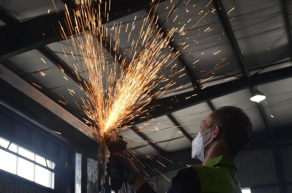 Steel Jail Cell Prison Security Door with Vision Panel