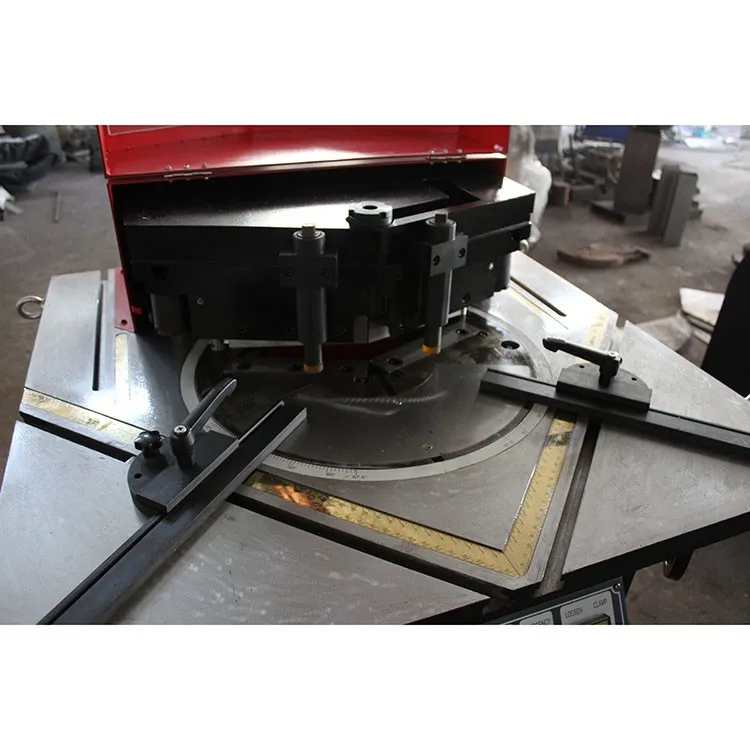 QF28Y-4X200 Corner Rounder Notcher Cutting Machine for Sheet Metal Plate