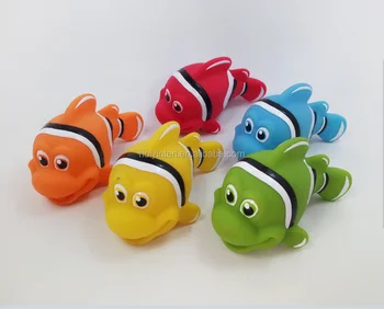 Nemo Squirt Water Bath Fish Toys - Buy Squirt Water Toy,Floating Rubber ...