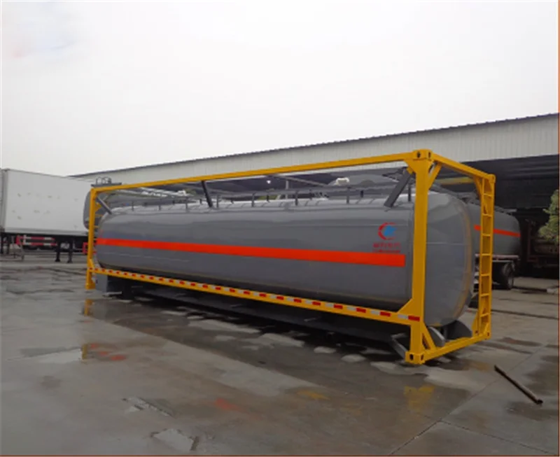 Direct Selling 20 Feet Carbon Steel Plastic-lined Steel Liquid Sulphur ...