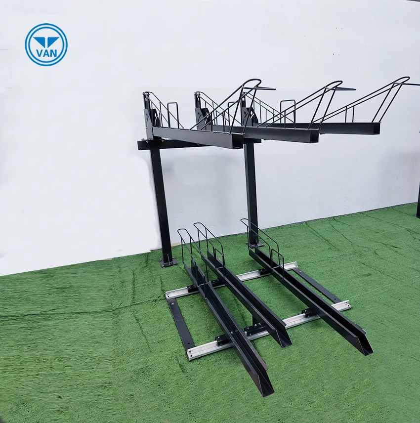 Double Deck Bicycle Rack - High Capacity Storage Solution