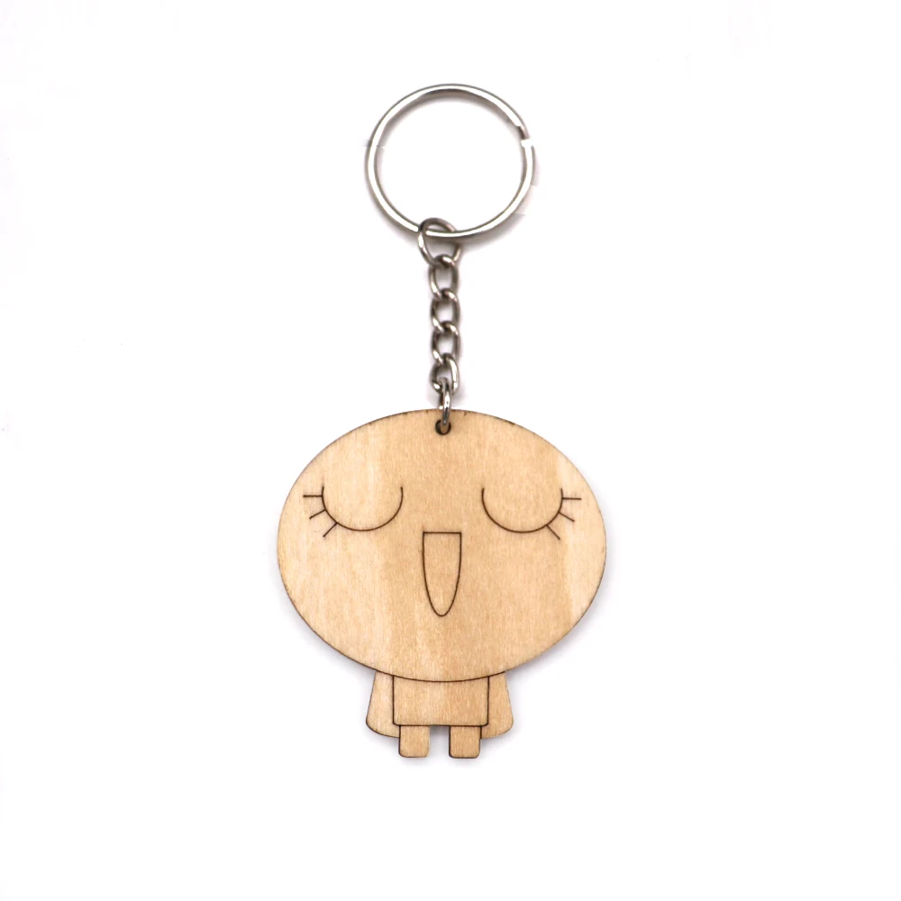Wholesale High Quality Promotional Gifts - Bamboo Keychains