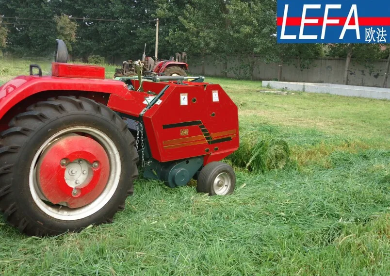 Micro Tractor Mounted PTO Mini Round Hay Baler - Lefa