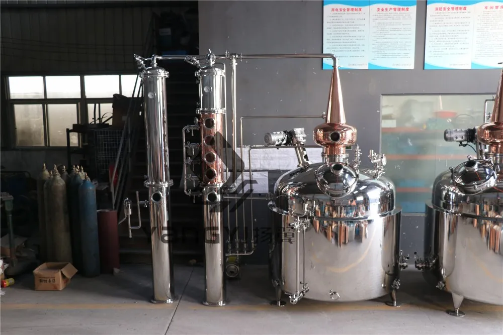 Destiladores industriales de alcohol del equipo de la destilación de la ...