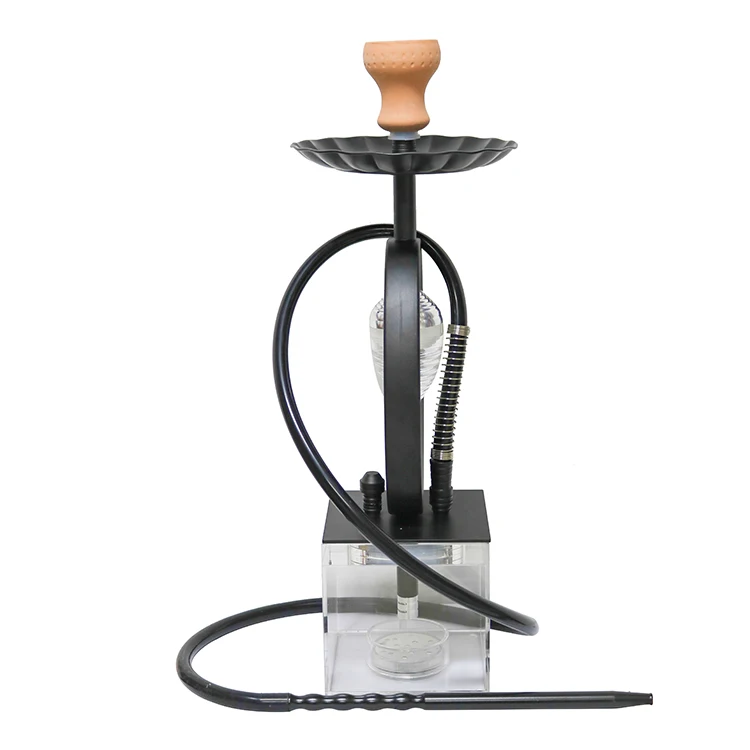 Narguile Wholesale Hookah Led Shisha Best Quality Square Modern Hookah ...