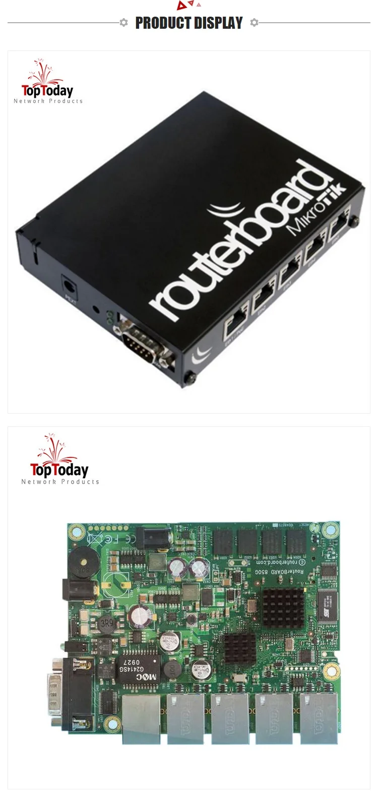 Original Mikrotik Rb450gx4 Full Gigabit Poe 4-core Ros Wired Router ...