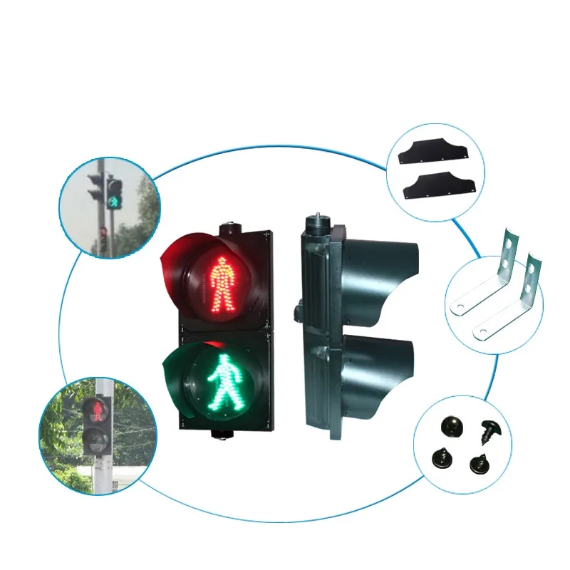 8inch Red Green Led Crosswalk Traffic Light - Buy Crosswalk Traffic ...