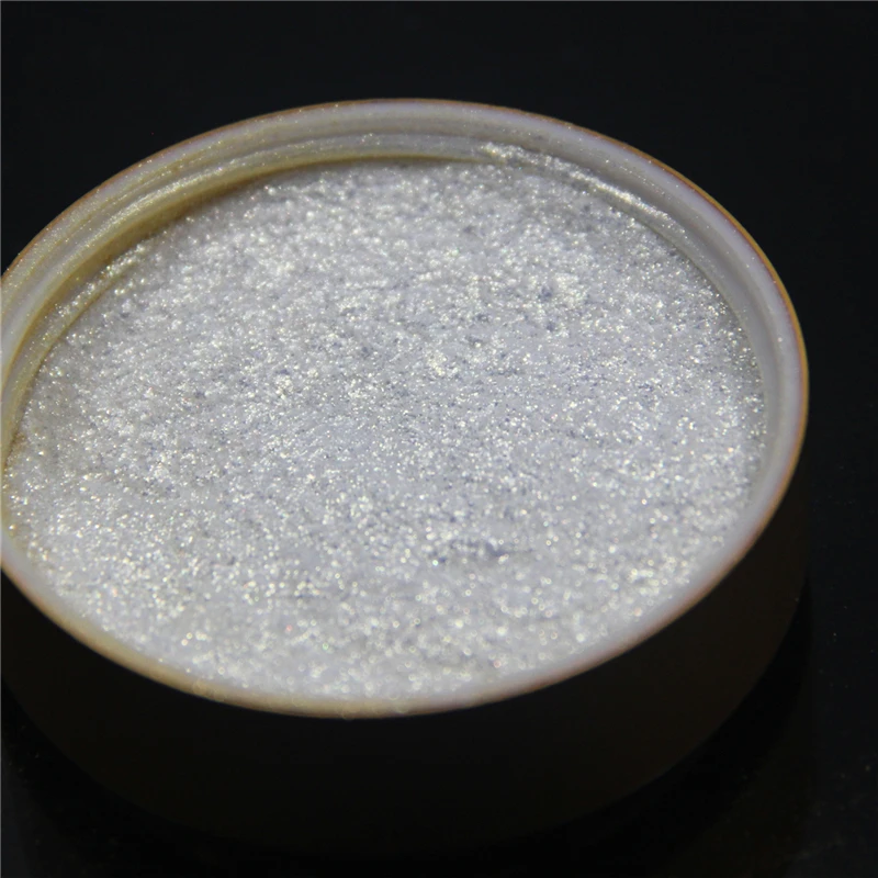 Silver White Pearl Pigment for Flexo Printing Ink - Non-Toxic & Durable