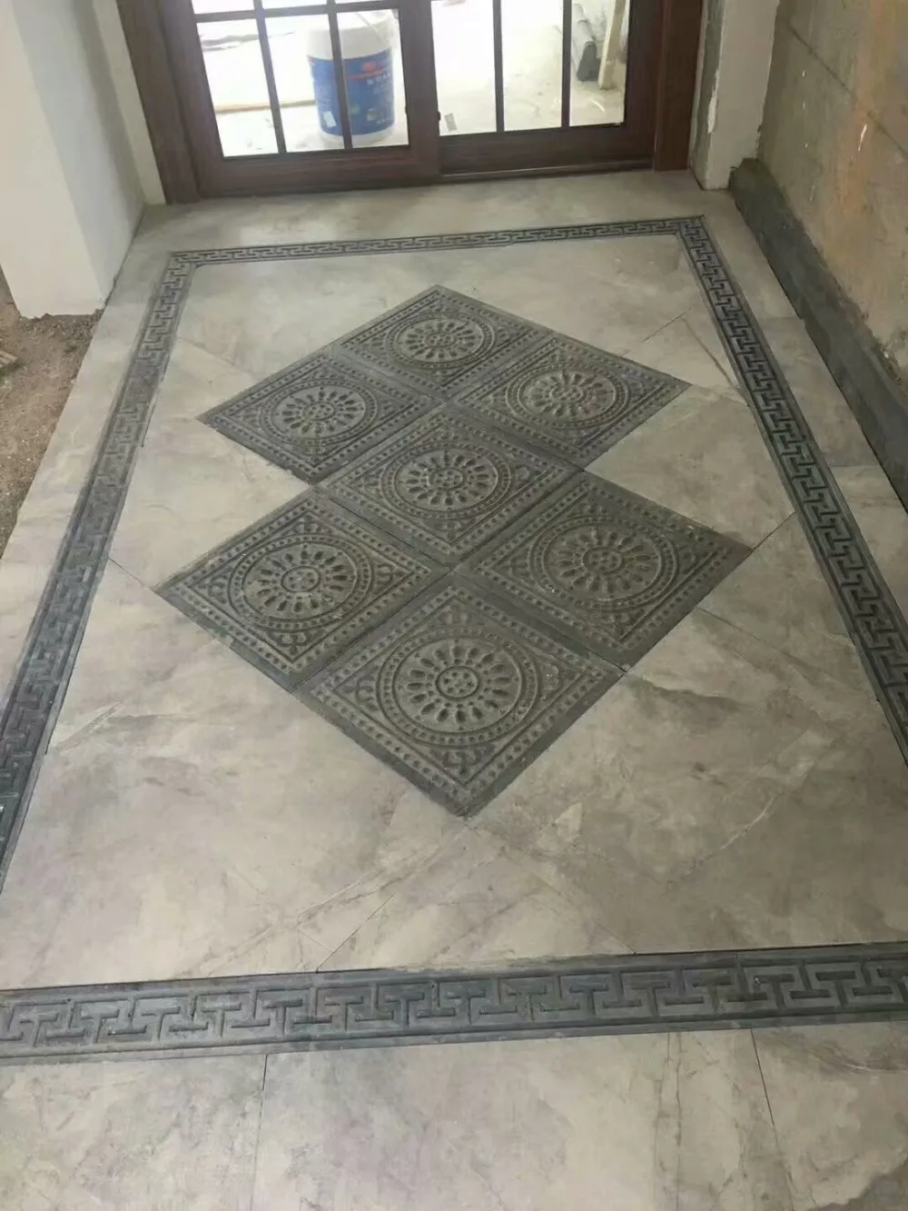 Precast Decorative Concrete Interlock Paver Plastic Molds