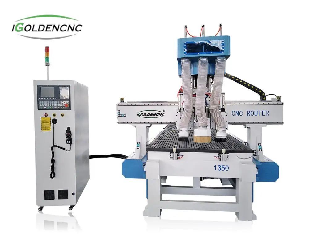 Pneumatic System Cnc Router Wood Cutting Machine Pneumatic System With ...