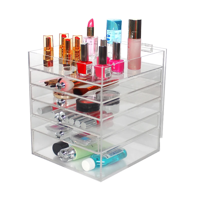 Customized Spinning Makeup Organizer Brush Holder Bathroom Skincare ...