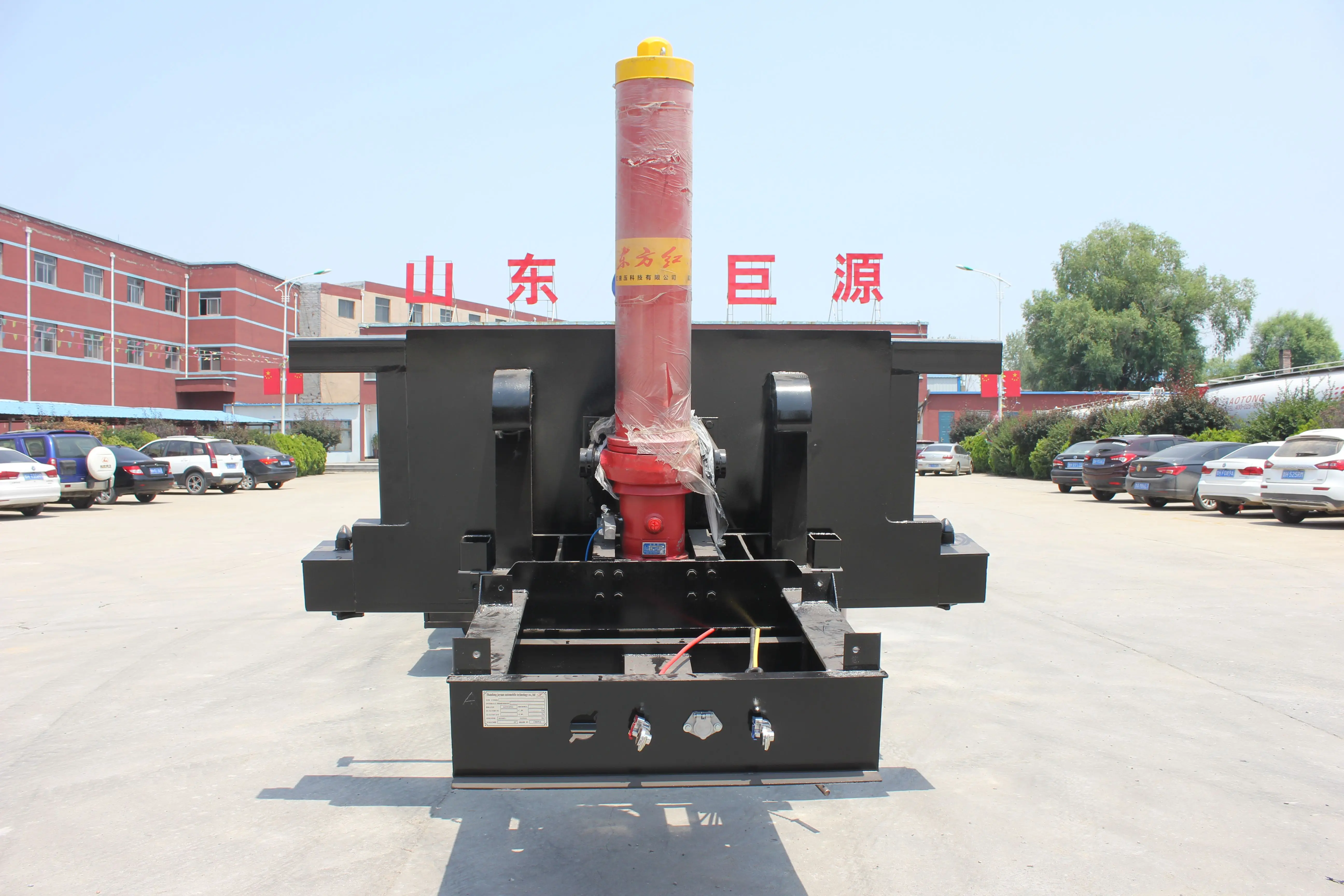 20ft Dump Container Trailer Chassis - Durable & Efficient