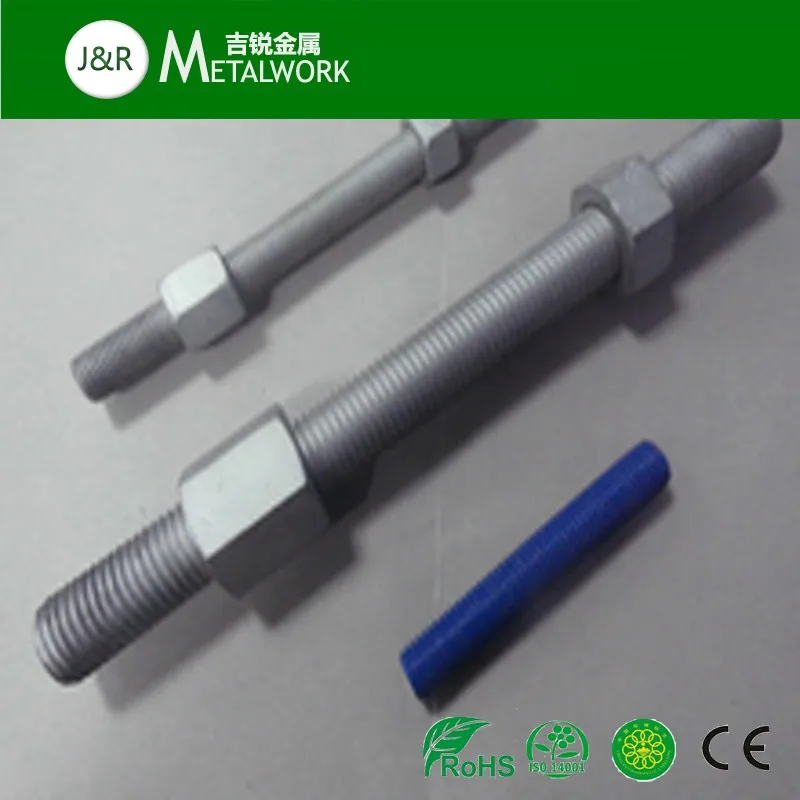M24 M26 M30 M32 Grade 8.8 Grade10.9 Garde12.9 Dacromet Stud Bolt - Buy ...