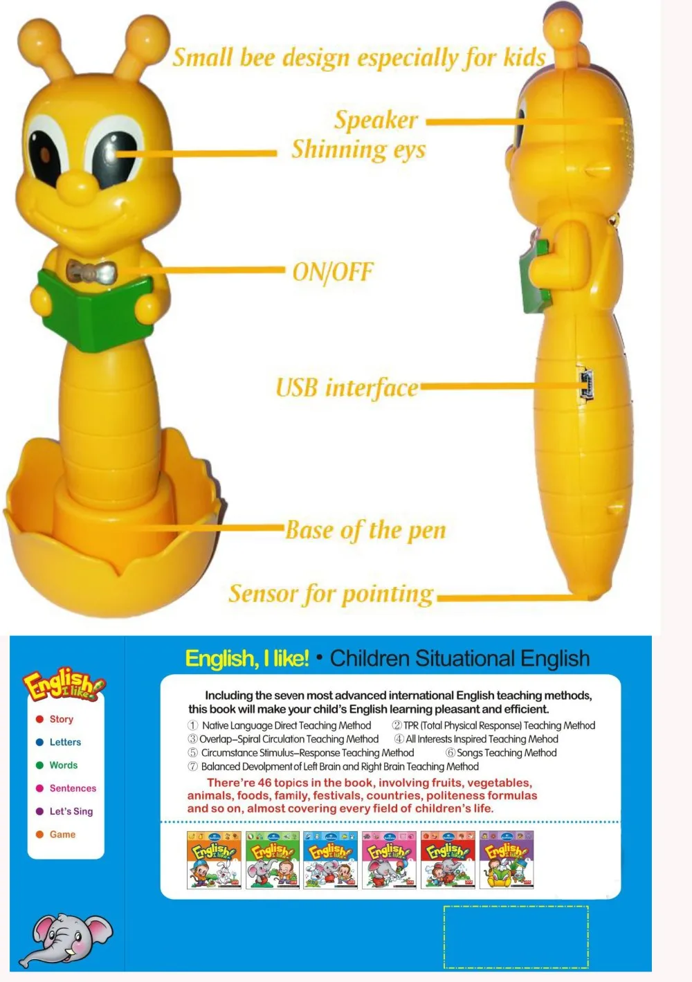 Best Price Talking Pen For Kids To Learning English--dc009 - Buy ...