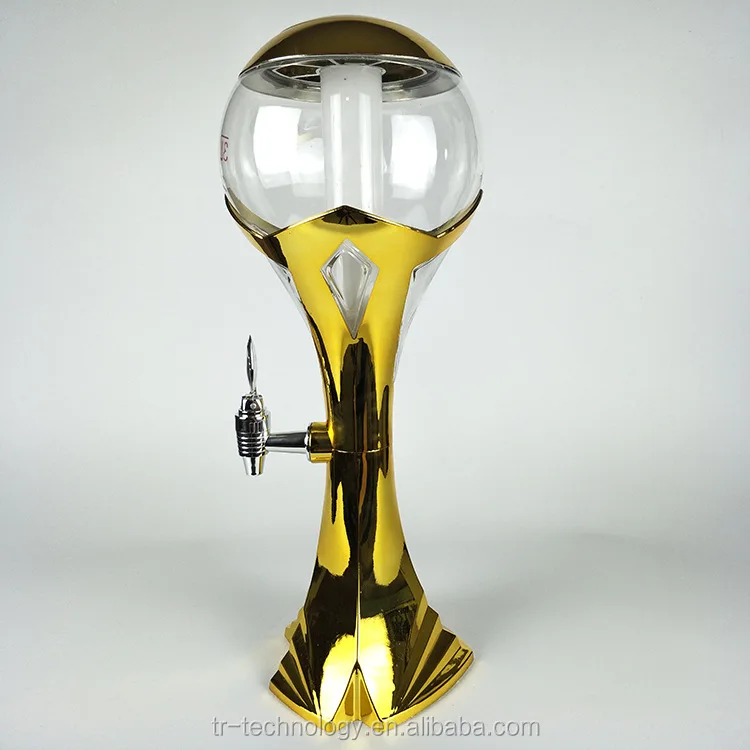 World Cup Football Beer Cooler Dispenser Beverage Machine With Led ...