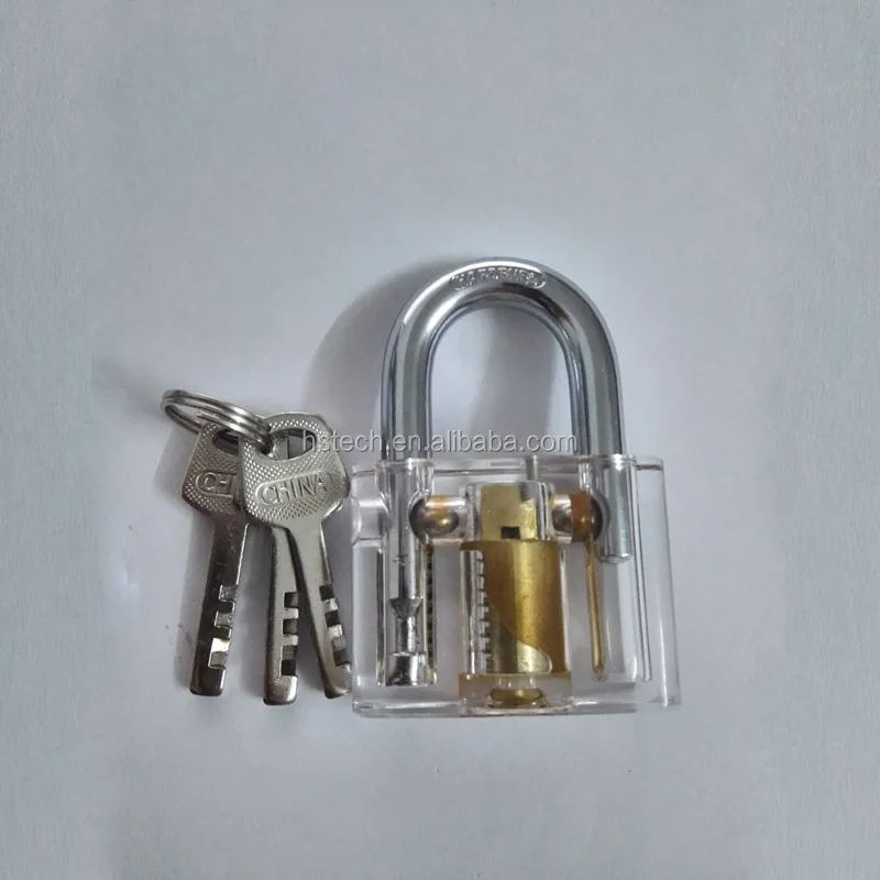 Disc Type Padlock Training Lock Transparent Cutaway Inside View Of ...