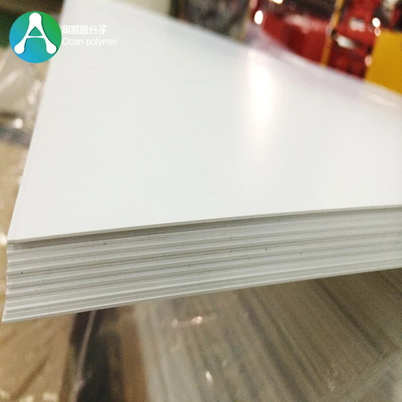 Feuille De Pvc Opaque Rigide Pour Impression,1220x2440mm,Épaisseur De ...