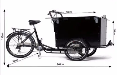 Europe Electric Mini Fast Food Bike for Sale - 251-350W Power