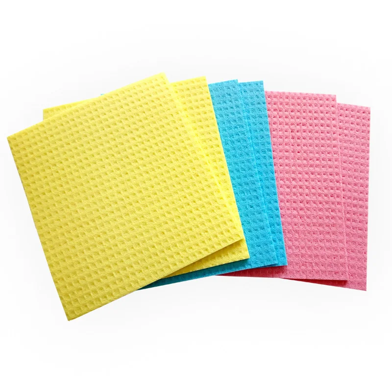 Super Absorbent Cellulose Cloth For Kitchen Dish Cleaning Sponge ...