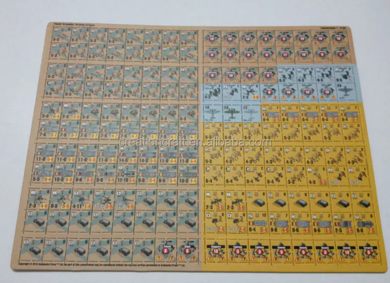 Die Cut Cardboard Counters Board Game Pieces - Buy Die Cut Cardboard ...