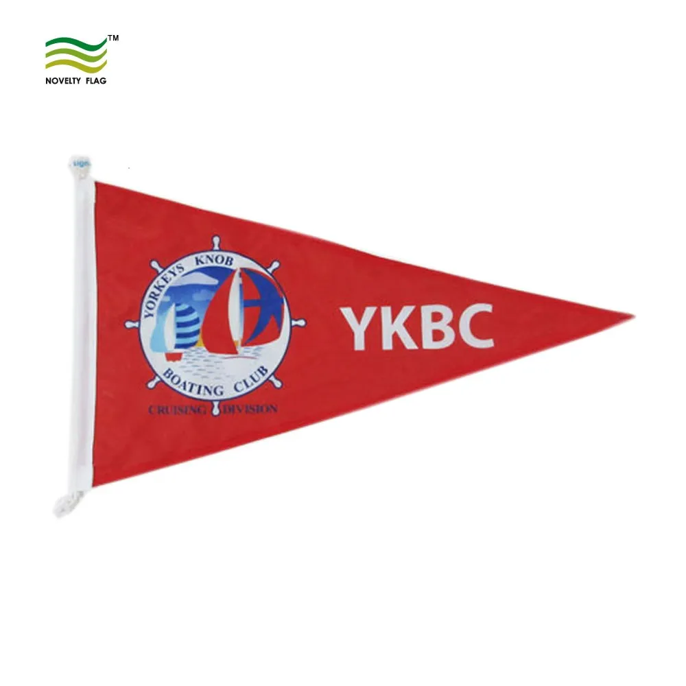 Football Triangle Felt Pennant Mini Flag Banners - Buy Felt Pennant ...