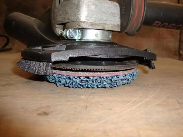 WOKING Clean Disc - Aggressive Stripping for Metal & Wood