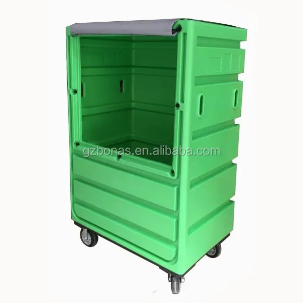 Laundromat Cart,Plastic Linen Laundry Cart,Plastic Clothes Laundry ...